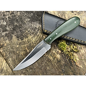 Perkin Knives Handmade Hunting Knife Fixed Blade Hunting Knife Bushcraft Knife Full Tang PS150