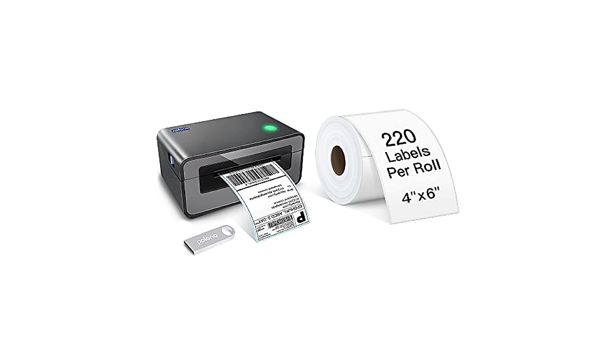 POLONO 4x6 Thermal Shipping Label Printer - High-Speed & Reliable