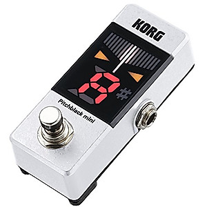 Korg - Pitchblack PB-MINI Floor Pedal Tuner - White