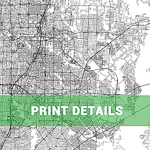 Dear Mapper Garland United States View Abstract Road Modern Map Art Minimalist Painting Black and White Canvas Line Art Print Poster Art Line Paintings Home Decor (Set of 3 Unframed) (12x16inch)