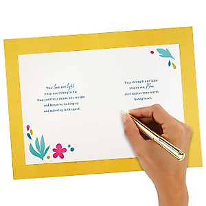 Hallmark Birthday Card or Thank You Card for Mom (Sunshine)