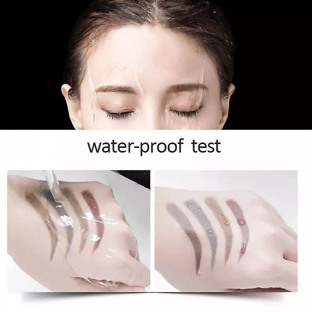 Professional Eyebrow Pencil, Waterproof, Easy and Easy to Shape Eyebrows, Long Lasting, Eyebrow Pencil (dark brown)