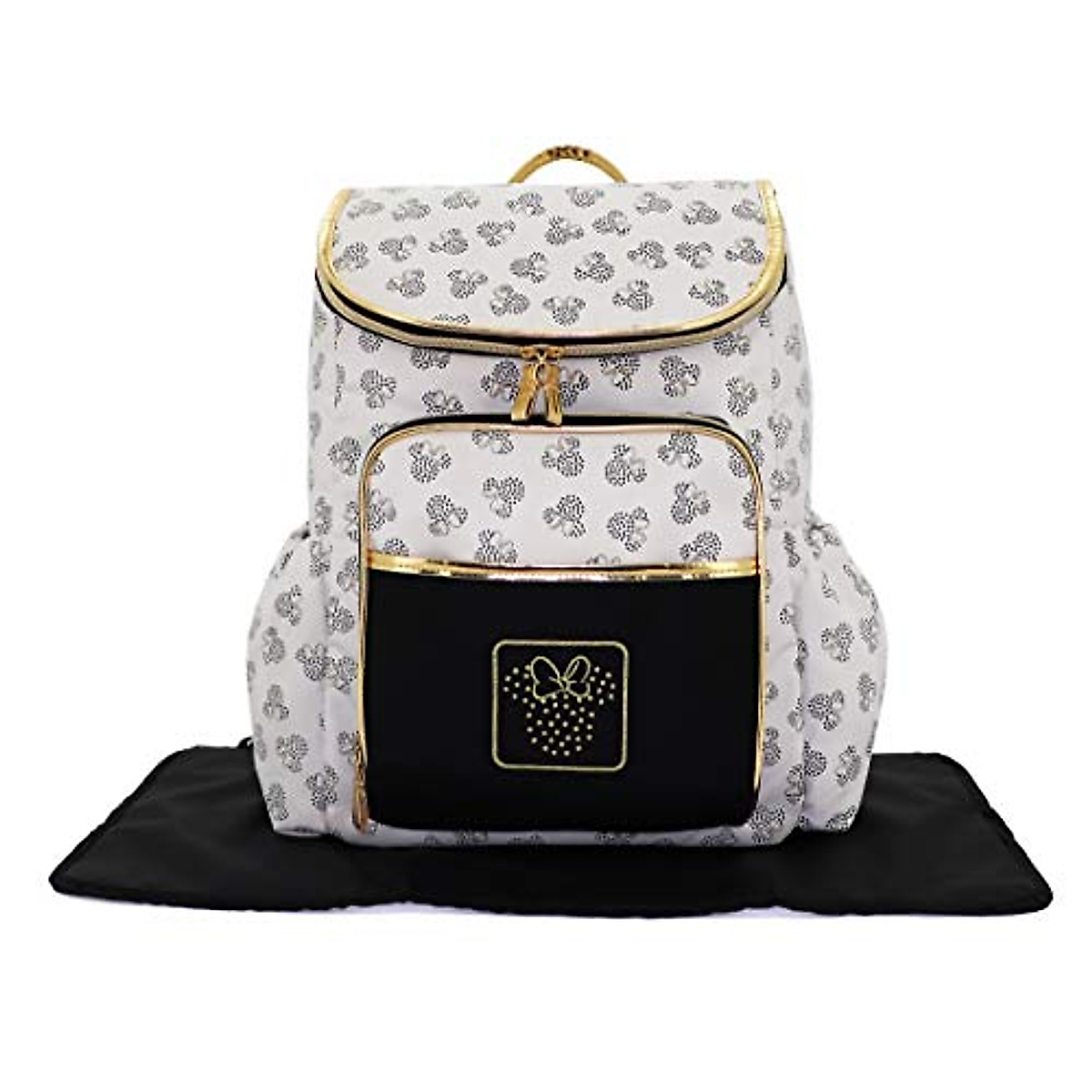 Cudlie Backpack, Minnie-Metallic Toss Heads