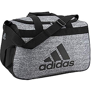 adidas Diablo Small Duffel Bag, Jersey Onix Grey/Black, One Size