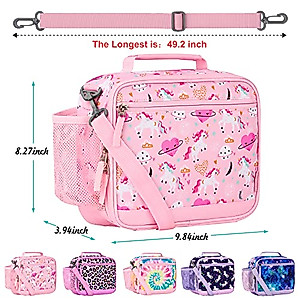 Choco Mocha 15inch Unicorn Backpack + Lunch Bag