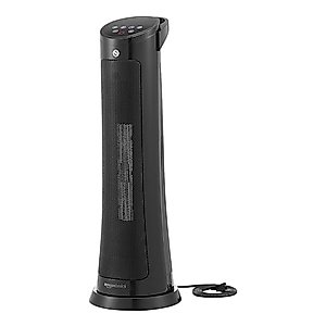 Amazon Basics Digital Tower Heater Black 28 Inch