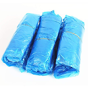 Plastic Oversleeves Protector, Disposable Arm/Sleeves Covers Waterproof Protector, 15.7 Inches,Blue(100 PCS)