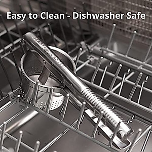 BEAST CANTEEN Potato Ricer Masher - 18/8 Stainless Steel Potato Ricer Press, Ricer for Mashed Potatoes, Mashed Potatoes Masher, Potato Ricer Stainless Steel Professional, Ricer Kitchen Tool