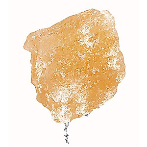 HELENOU666 Rock Sugar, Pure Raw Cane Yellow Lump Crystal Candy for Tea and Coffee