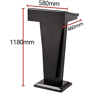 MObyat Lectern Podium Stand,Lectern Tabletop Lectern Podium Hosting Reception Heavy Duty Commercial Podium Tall Podium for Floor Wooden Lectern Podium for Church School Presentation