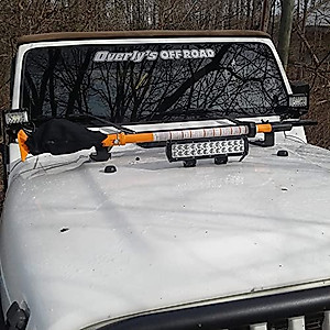 Ugotfeels Neoprene Cover for Hi-Lift Jack & Other Farm Jacks | Easy to Cover | More Thick& Durable - Black