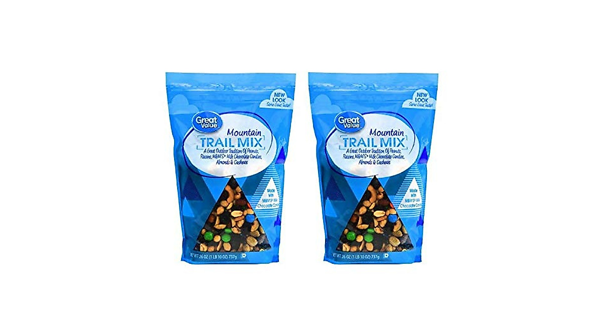 Great Value Mountain Trail Mix 2-Pack - Nutritious Energy & Flavor