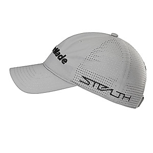 TaylorMade Men's Tour Litetech Cap, Grey, One Size