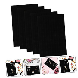 Cabilock 3pcs Jewelry Box ring holder ring earring display pad necklace foam insert jewelry showcase pads foam insert pads drawer ring organizer travel toiletries sponge mosaic travel ring