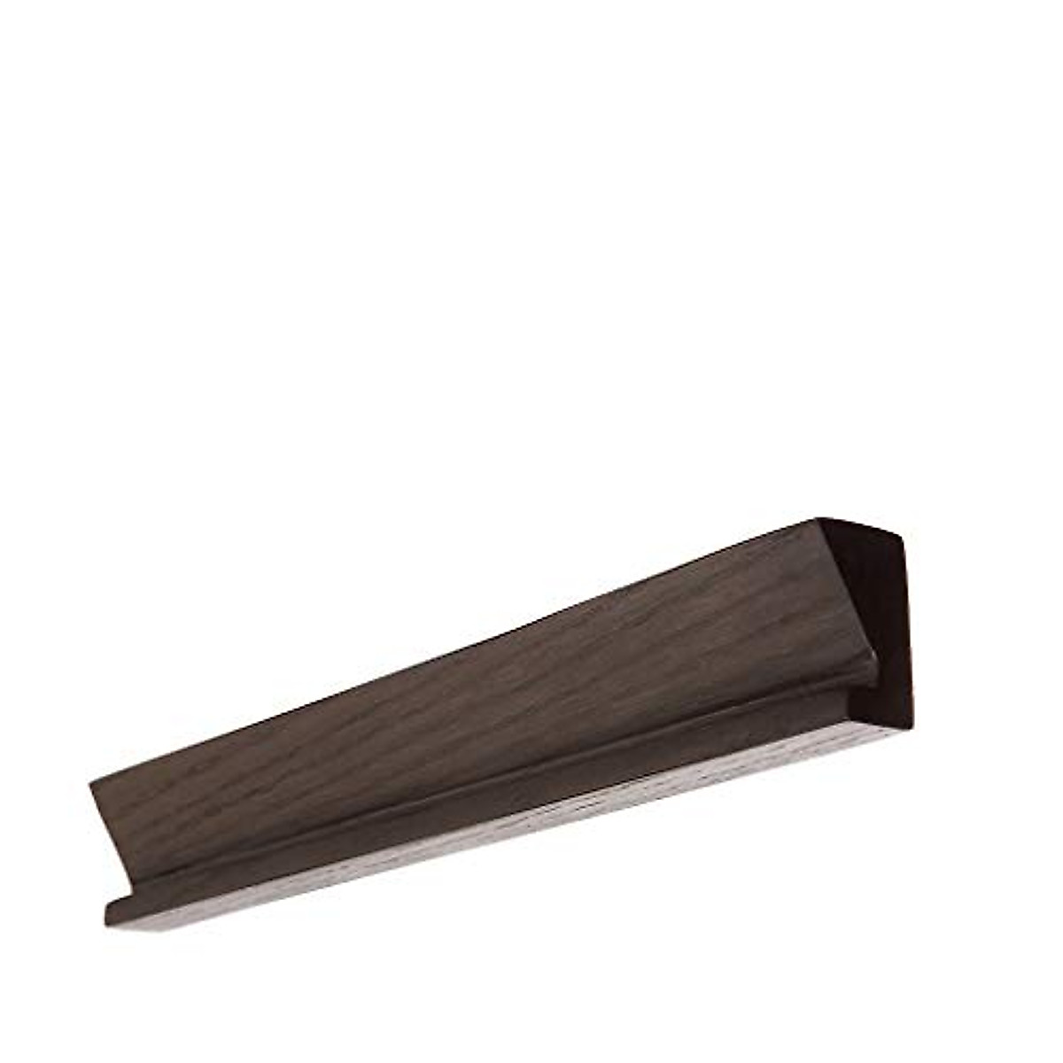 KAIU Vinyl Record Shelf Wall Mount | Easy Installation | Beautiful and Premium Material made from Solid Oak | Slim and Elegant Design for your Home | Easily Swap out Records | Black