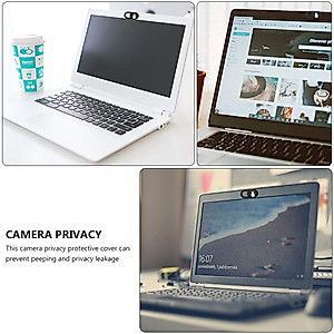 SOLUSTRE Slide Blocker 6 PCS camera cover camera privacy cover phone camera blocker laptop cam cover rainbow webcam cover slide animal webcam cover smartphone webcam cover lapdesk lens cap