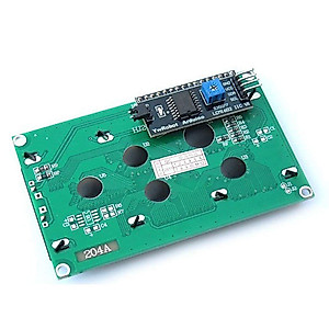 HiLetgo 2004 20X4 LCD Display LCD Screen Serial with IIC I2C Adapter Yellow Green Color LCD for Arduino Raspberry Pi