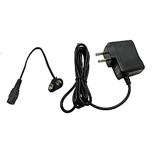 9v Battery Eliminator (9v DC Adapter & Battery Eliminator) - Replace Your 9-Volt Batteries with Wall Power Supply