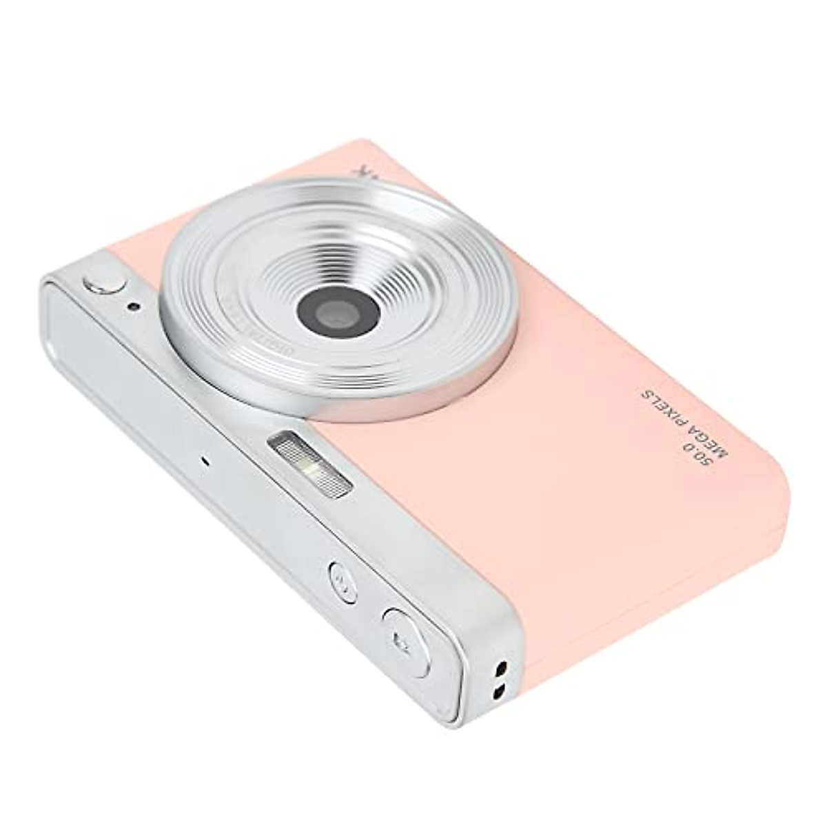2022 New 4K Digital Camera for Kids, 16x Digital Zoom and Autofocus Compact Camera, 750mAh Batteries, Supports 32GB SD Card, for Teens, Elder,Beginners(Pink)