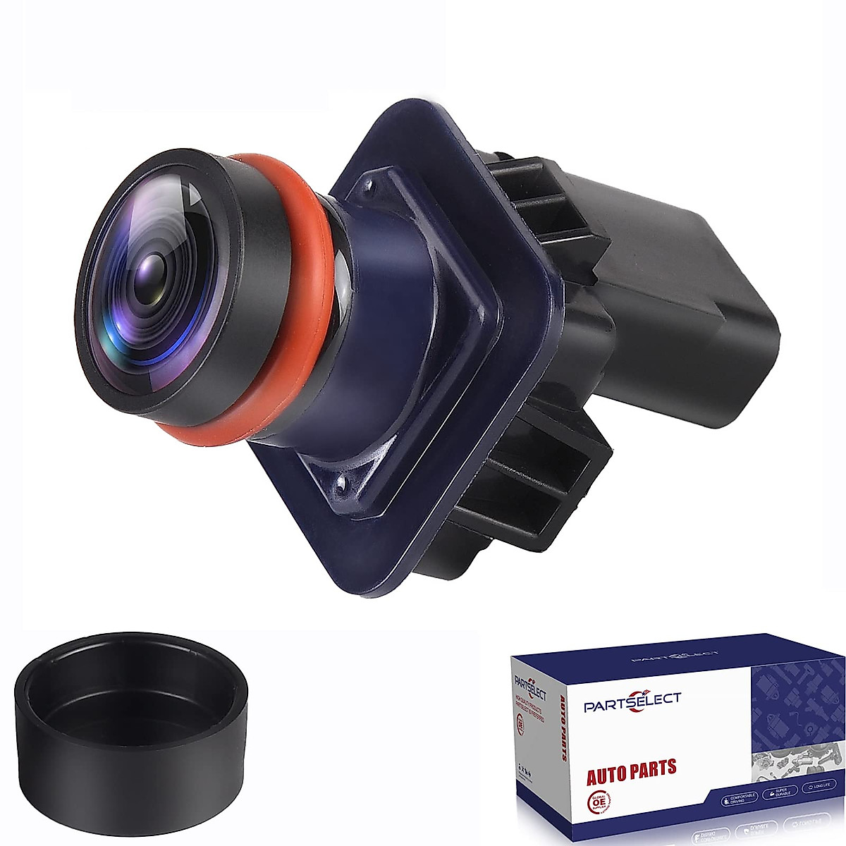 PARTSELECT Rear View Backup Camera EG1Z-19G490-A DG1Z-19G490-A Replacement for Ford Taurus 13-19, Ford Taurus Sho 13-19, Ford Taurus Police Model 13-19 Park Assist Reverse Back Up Camera