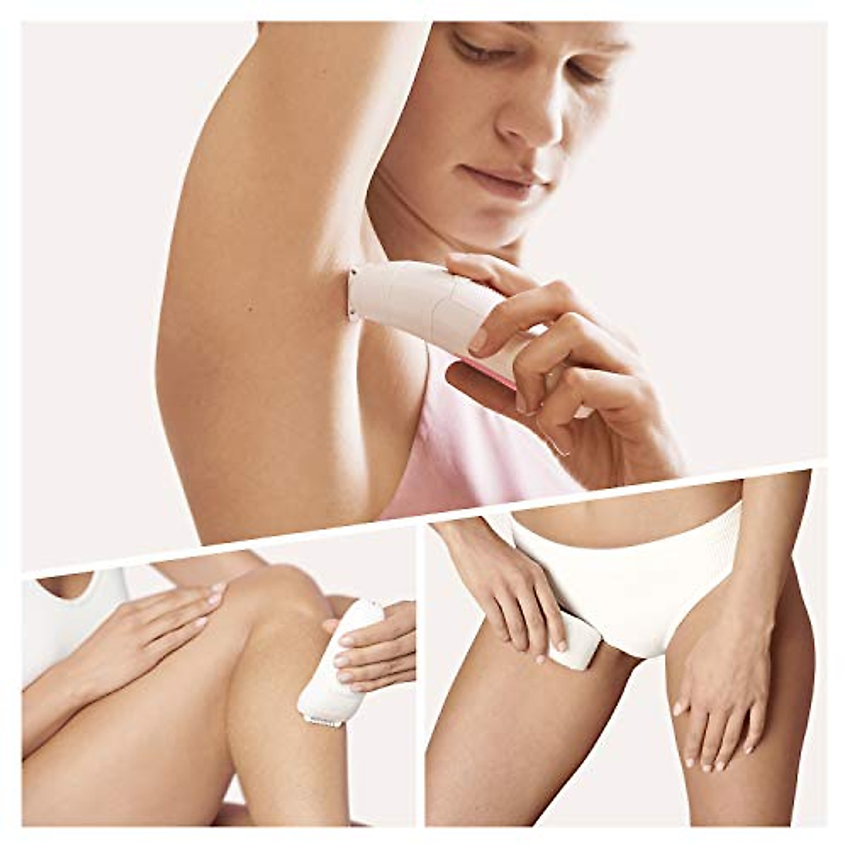 Braun Epilator Silk-épil 5 5-620, Hair Removal for Women, Shaver & Trimmer, Cordless, Rechargeable, Wet & Dry , 6 Piece Set