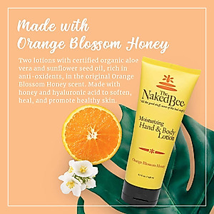 The Naked Bee Orange Blossom Honey Hand and Body Lotion, 6.7oz - 2 Pack