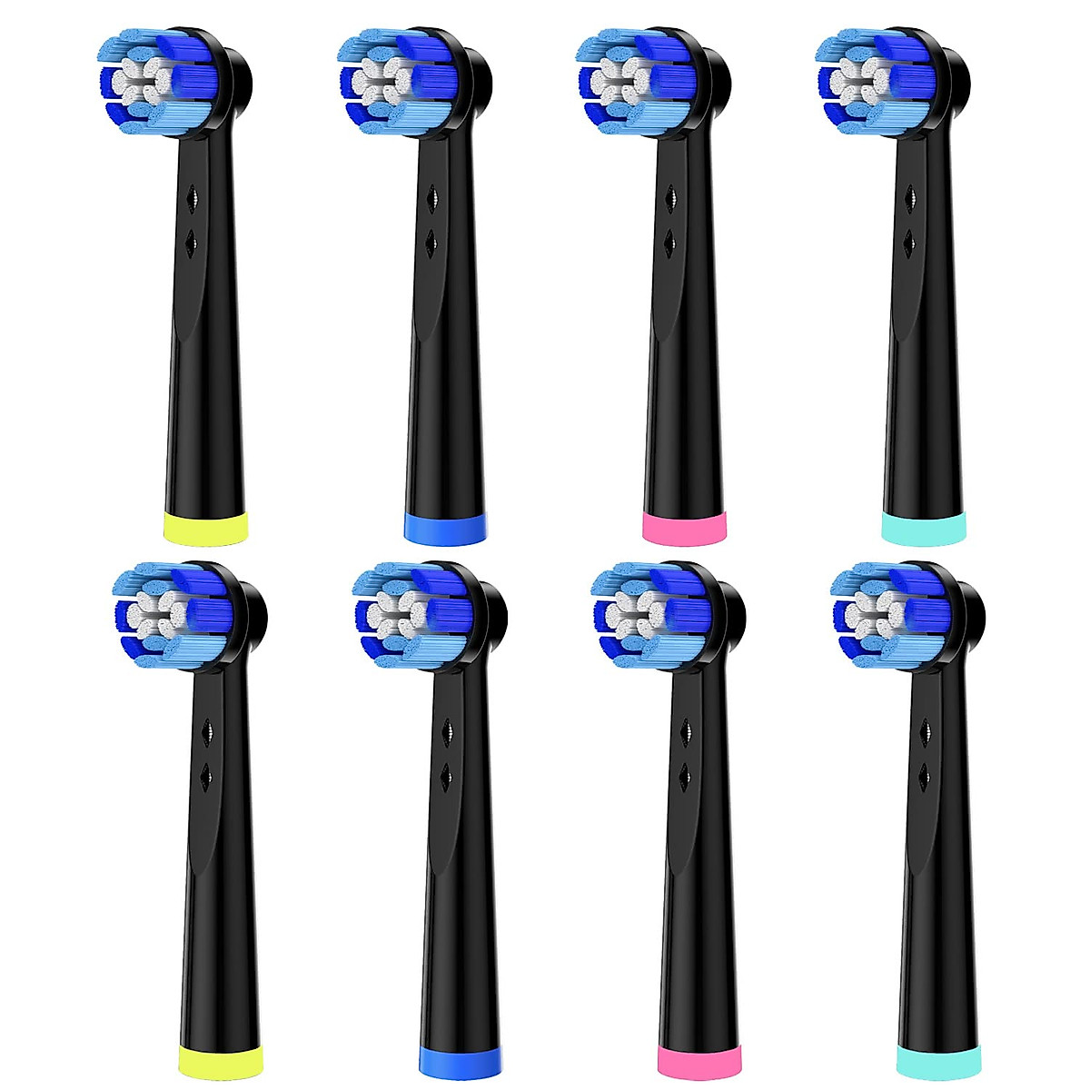 8pcs Replacement Toothbrush Heads Compatible with Oral B Electric Toothbrush - Replacement Brush Heads Compatible with Braun Oral B Toothbrush