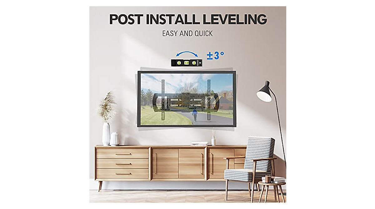 MOUNTUP Full Motion TV Wall Mount for 42-82 inch TVs