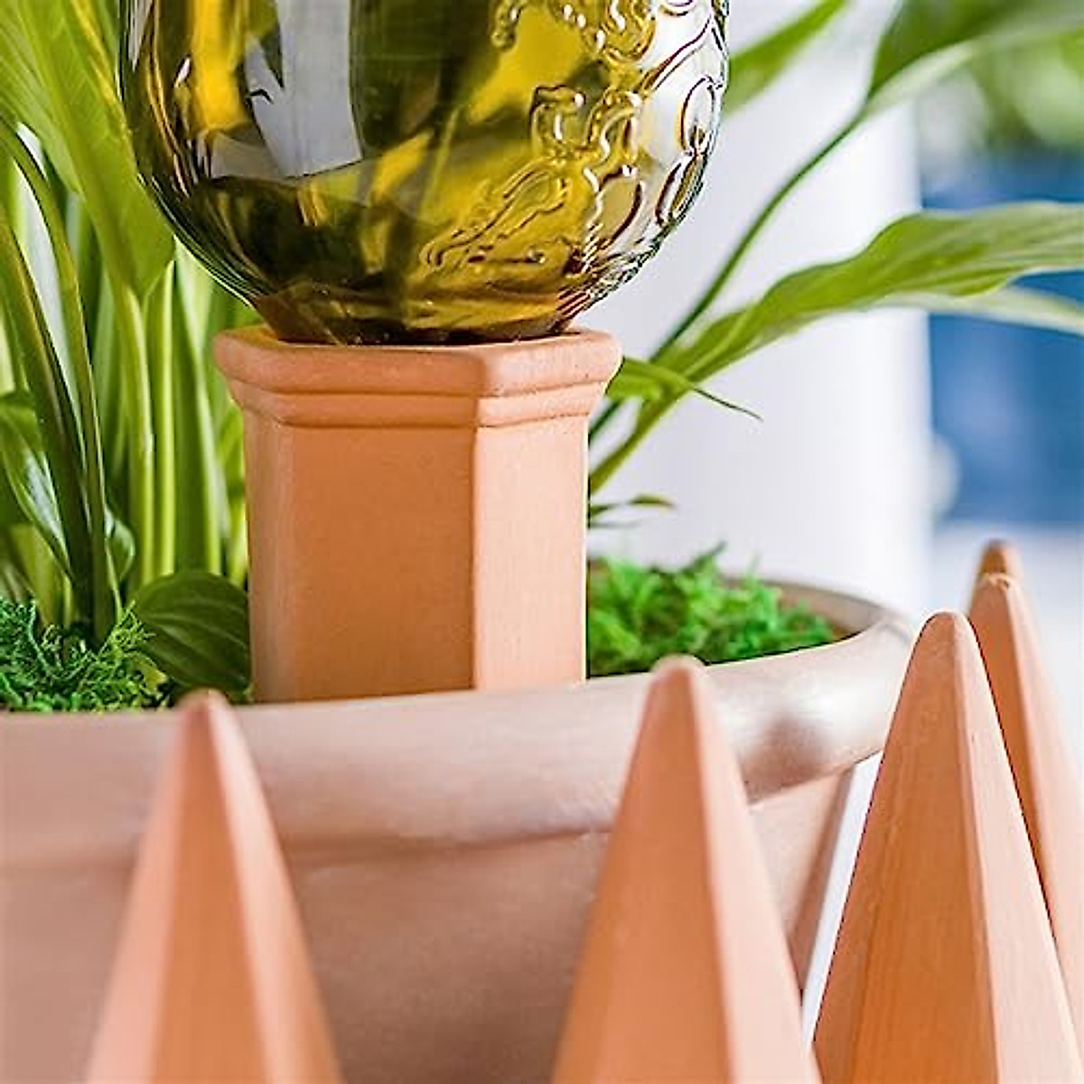 TENAGE Spray Bottle Automatic Plant Seepage Device Drip System Potted Water Self-watering Watering Can