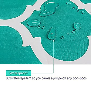 idee-home Patio Cushion Covers Replacement, Outdoor Cushion Covers Slipcovers for Patio Furniture, Couch Seat Cushions Cover with Zipper, Sunbrella Waterproof Slip Covers Outside (Set of 6, 22x24 in)