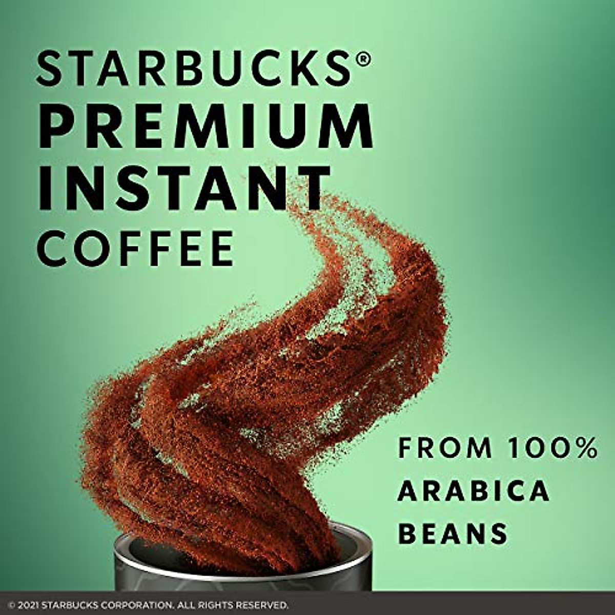 Starbucks Premium Instant Coffee — Medium Roast — 100% Arabica — 3 Tins (up to 120 servings total)