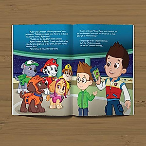 PAW Patrol Personalized Christmas Book: You and the Pups Save Christmas (Large Softback)