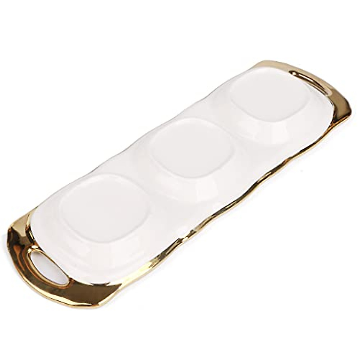 Fvstar Ceramic Sugar Bowls 3pcs Porcelain Spice Pots Salt Containers Condiment Jar Seasoning Storage Jar with Spoon and Tray,Sugar Jar for Kitchen,Coffee Bar, Countertop(White)