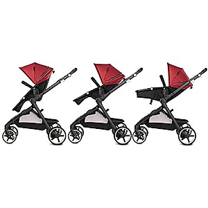 Evenflo Gold Pivot Xpand Travel System Securemax Garnet