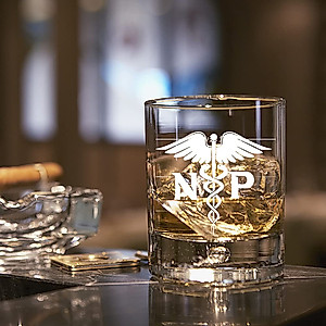 AGMdesign,Funny Double sided Good Day Bad Day Don't Even Ask NP Nurse Practitioner Glasses gift for Nurse Practitioner Nurse Practitioner