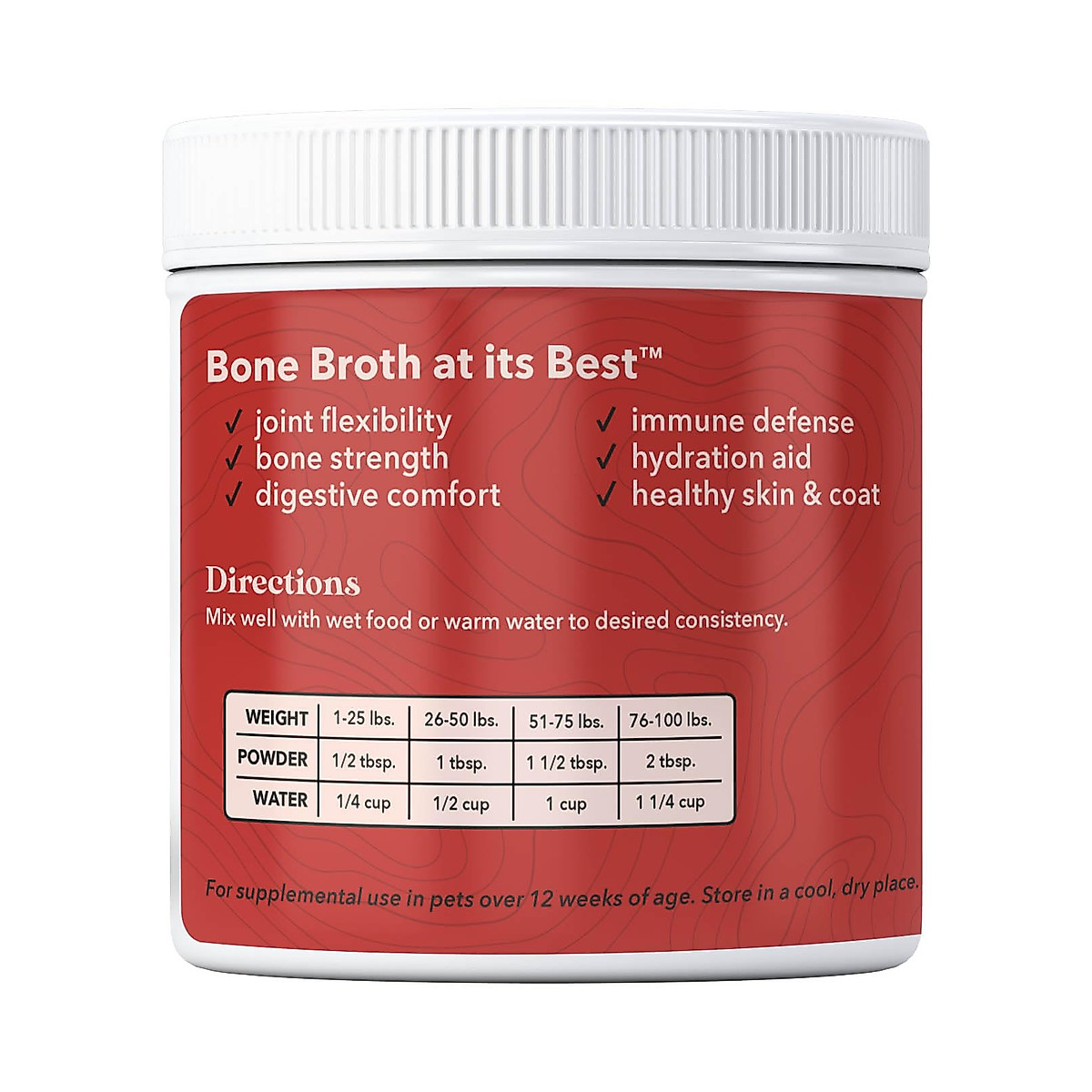 Wild Acre Premium Beef Bone Broth for Dogs – High Protein + Collagen Enhanced with Mushroom Blend for Strong Bones, Joint Flexibility, Digestive Comfort, and Immune Support - Natural Dog Food Topper