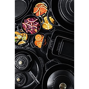 Staub Cast Iron 0.25-qt Mini Saucepan - Matte Black, Made in France