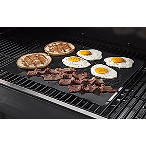 Cuisinart CNGS-5555 Non-Stick Reusable Grilling Sheets, 5-Pack, Black