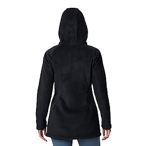 Columbia Women's Benton Springs II Long Hoodie, Black, X-Large
