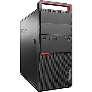 ThinkCentre M900 Tower Desktop, Intel Quad Core i5-6500 3.2 GHz, 16 GB DDR4, 1 TB SSD, 500 GB HDD, 4K 2-Monitor Support DisplayPort, VGA, WiFi, BT 4.0, Windows 10 Pro(Renewed)