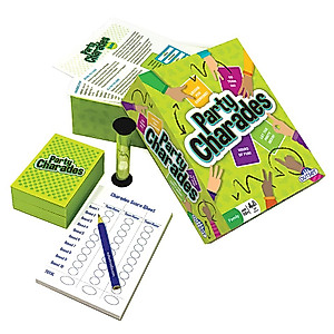 Party Charades Game – Contains 550 charades – Great Family Game for 2 or More Players Ages 10 and up by Outset Media