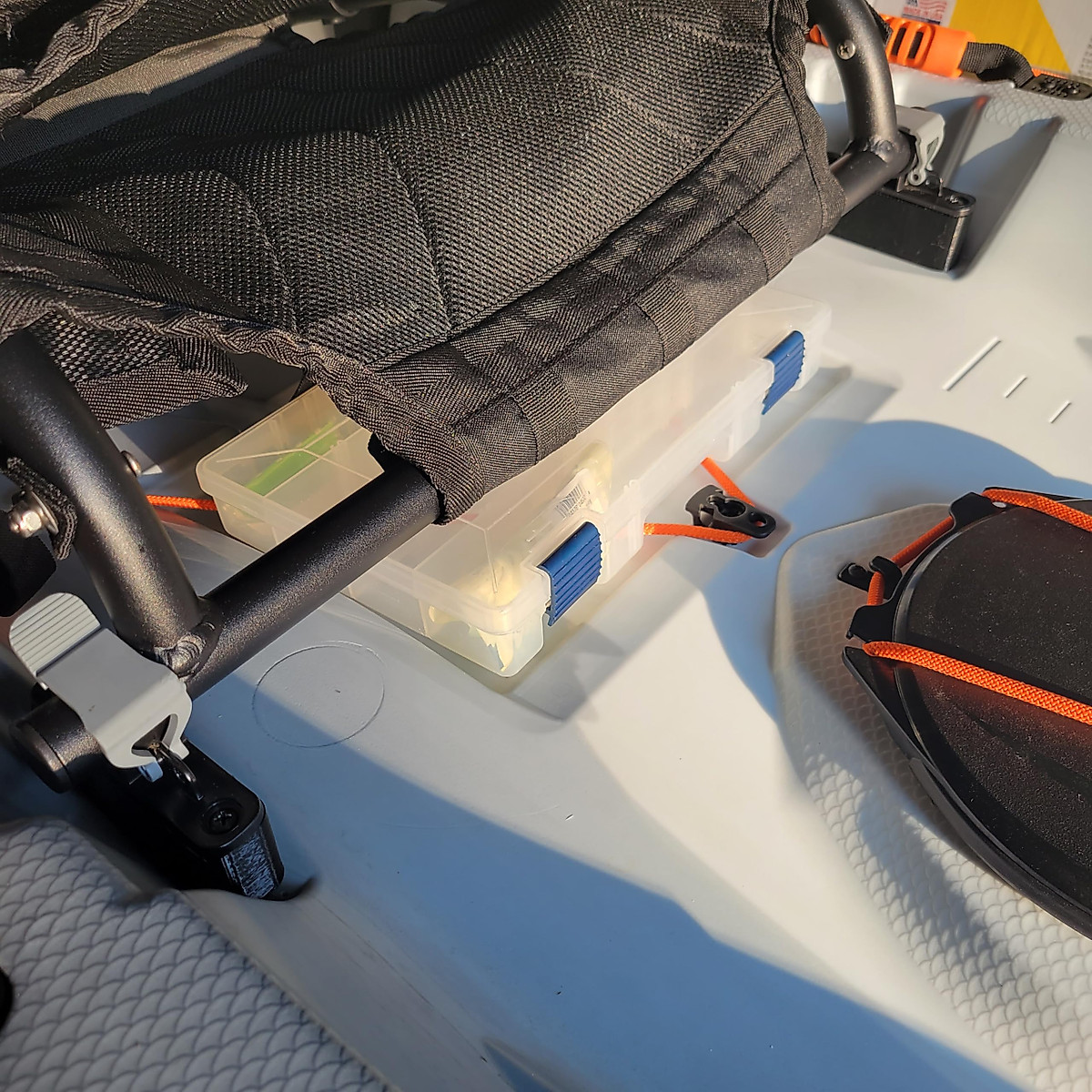 Zephyr's Market Kayak Seat Risers Compatible with Lifetime Tamarack Pro, Kenai Pro, and Teton Angler Kayaks (Black)