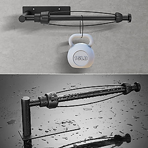 DEKAVA Paper Towel Holder Under Cabinet, Adhesive Paper Towel Holder Wall Mount with Damping Effect for Kitchen