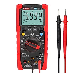 UNI-T UT191T Professional Multimeter IP65, 2m Drop Proof CE/GS/cTUVus Certified multimeter CAT III 600V