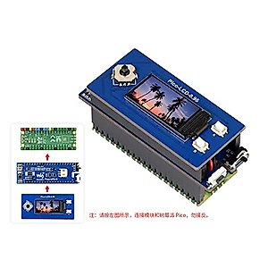 5V I2C Uninterruptible Power Supply UPS Module Breakout Shield HAT Starter Kit for RPI Raspberry Pi PICO 2W WH 2W RP2040 RP2350 Expansion Board