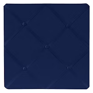 Navy Blue Fabric Memory/Memo Photo Bulletin Board