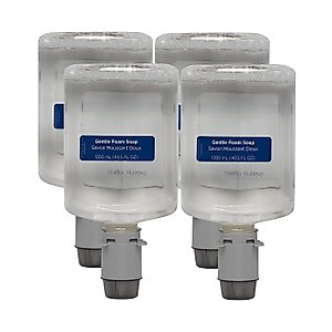 Pacific Blue Ultra Gentle Foam Hand Soap Refill (43714), Compatible Only With Pacific Blue Ultra Manual Dispenser, Dye and Fragrance-Free, 40.5 FL OZ, 4 Refills Per Case