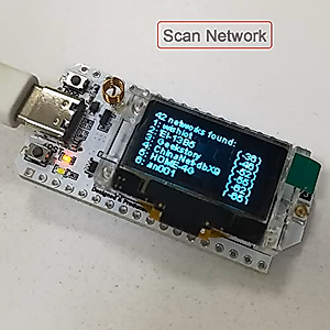 DIYmalls 915MHz LoRa ESP32 OLED Board V3 Type-C SX1262 8MB Flash + LoRa Antenna U.FL IPEX to SMA for Arduino LoraWan IOT (Pack of 2), not Compatible with LoRa 32 V2