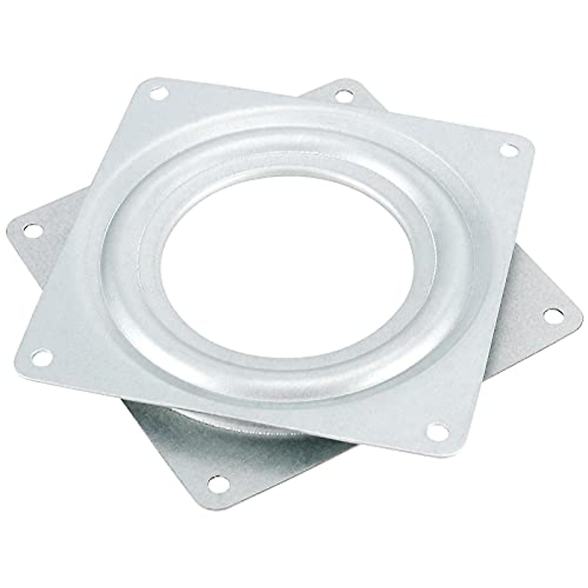 JOIKIT 20 Pack 4 Inch Lazy Susan Hardware，Lazy Susan Turntable Bearing Plate with Screws, Lazy Susan Bearing Swivel Plates for Serving Trays, Racks, Tables, 300lbs Load Capacity