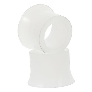 VINTORKY 2pcs Ice Cream Silica Gel White Ice Cream Maker Parts Ice Cream Sealing Ring Ice Cream Making Machine Parts Apron Accessories Component Food Equipment Ice Cream Maker Supplies